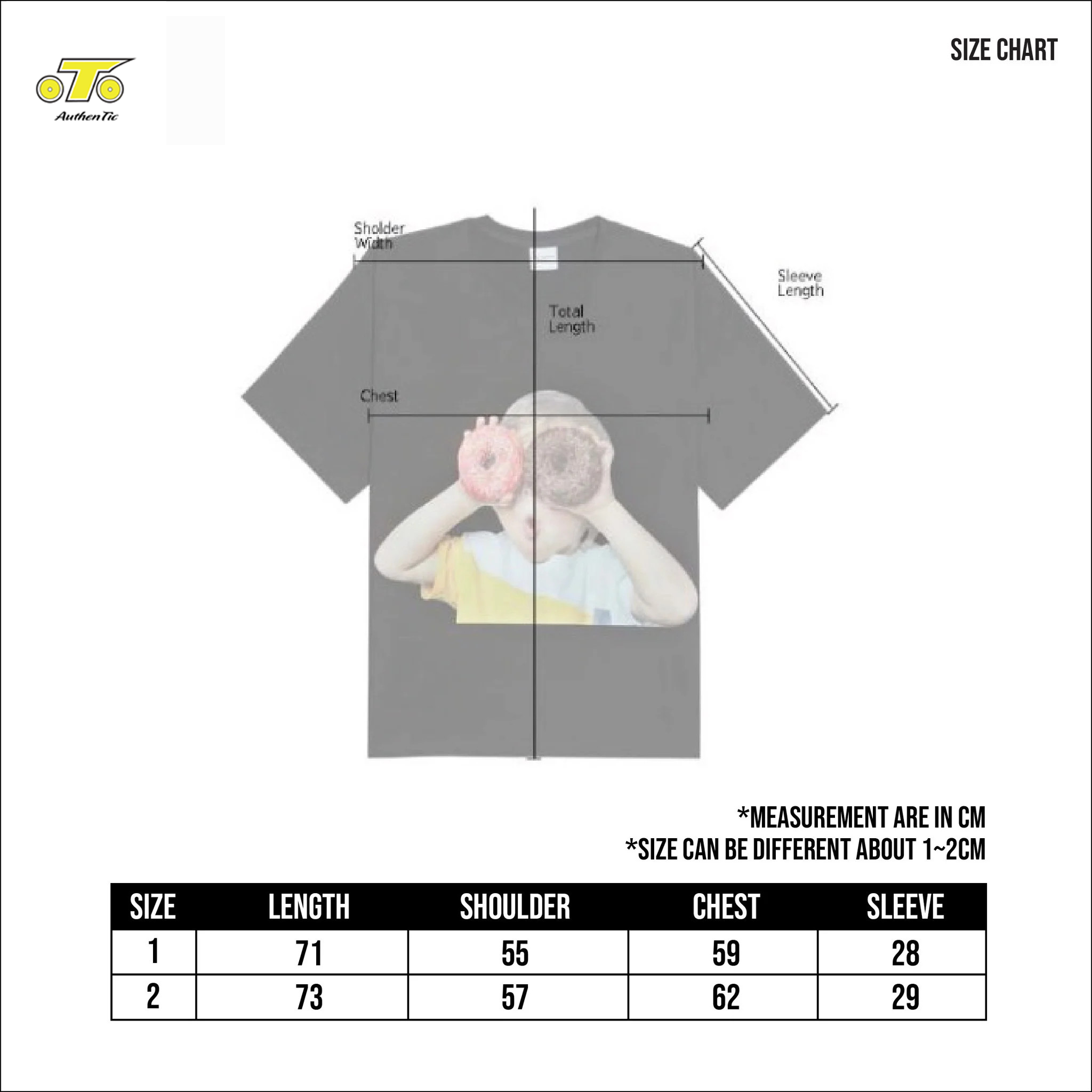 Bảng Size ADLV - OTO AuthenTic